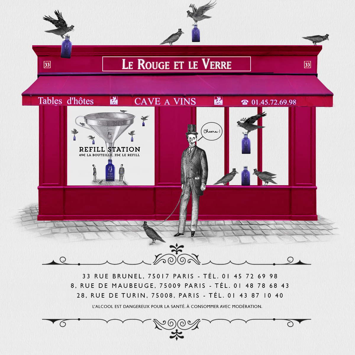 Lord of Barbès Gin - Le monde du Lord